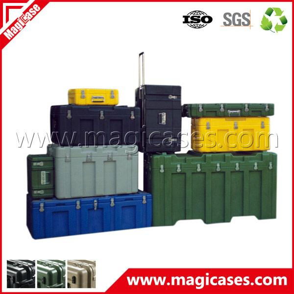 shockproof waterproof Footlockers hard 6u flight case rack case - MRC ...