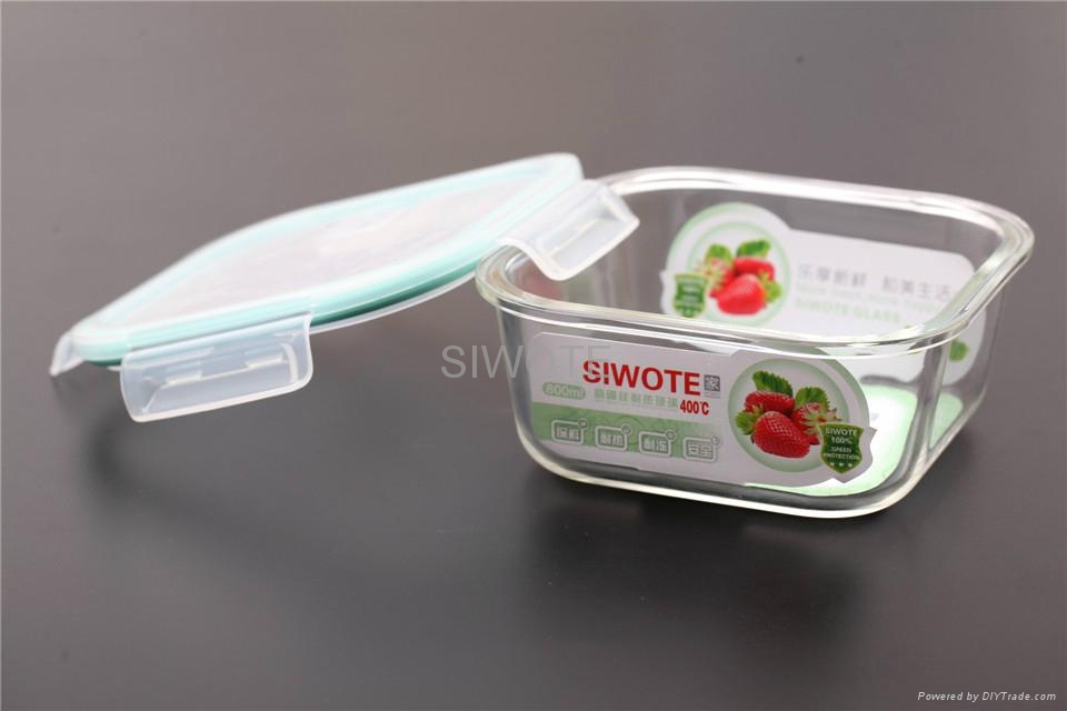 320ML Pyrex Square Storage food Container - YJ-HS-320 - SIWOTE (China ...