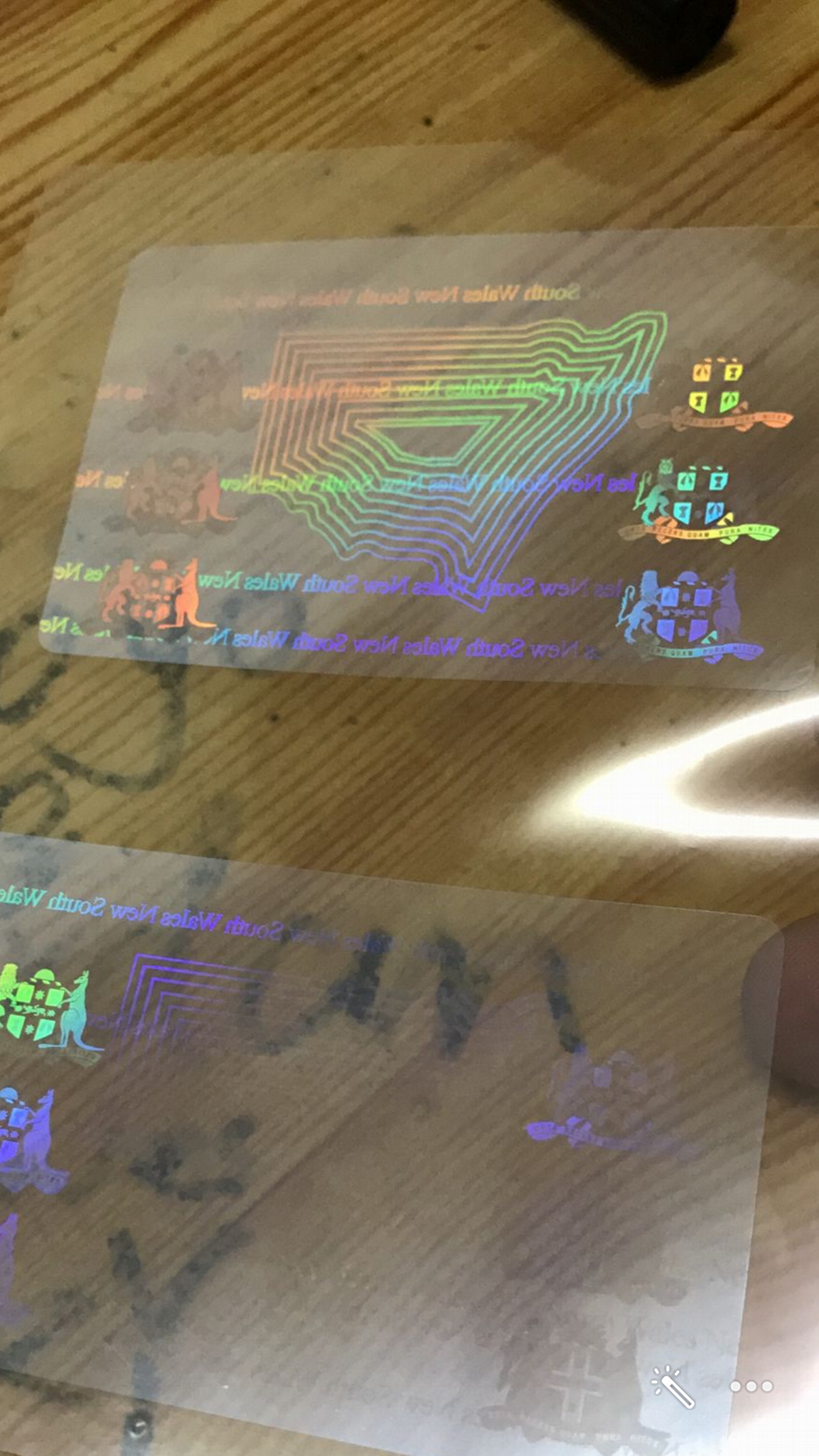 NSW ID overlay Australia id hologram overlay (China Manufacturer ...