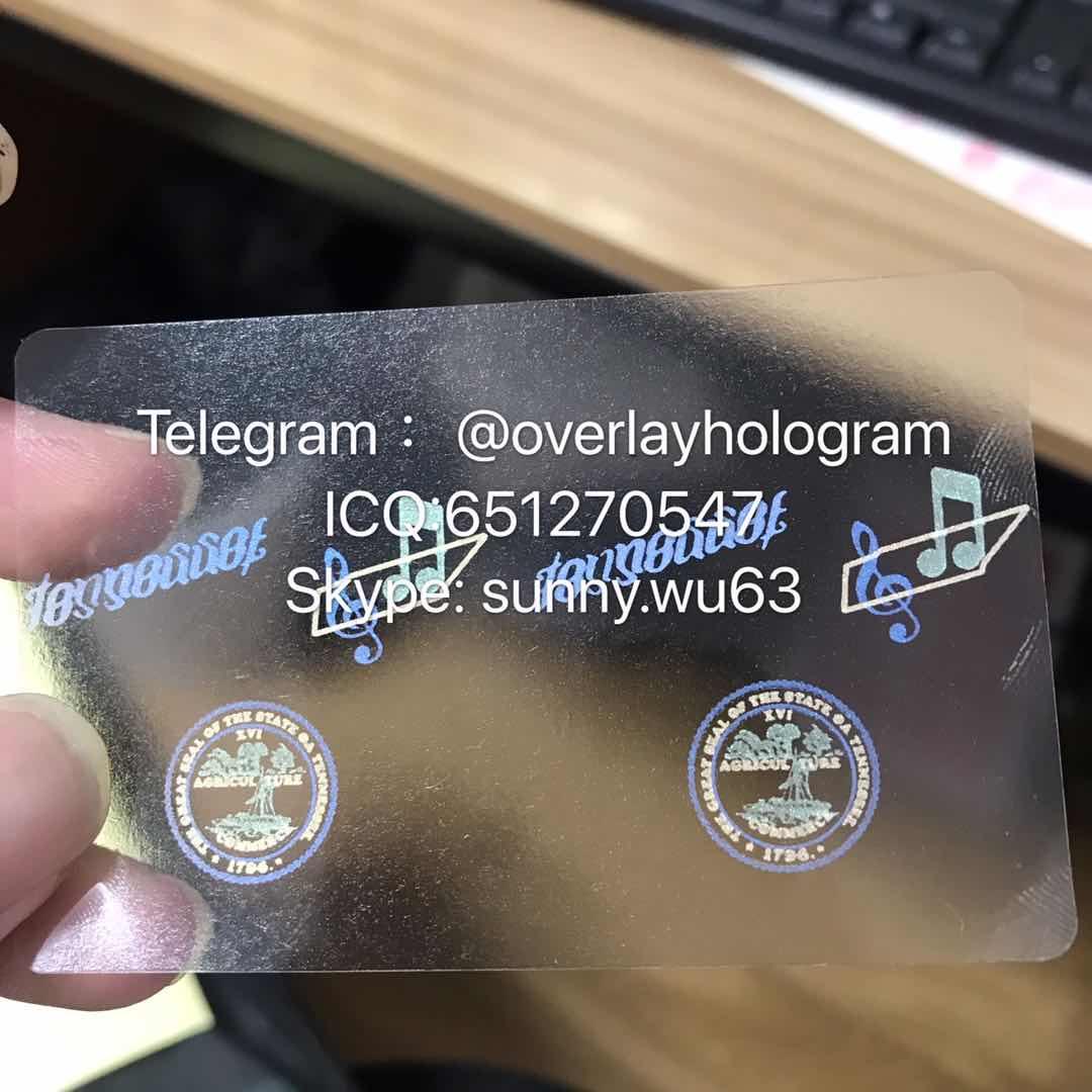 TN ID hologram OVI Tennessee id overlay (China Manufacturer) - Anti ...