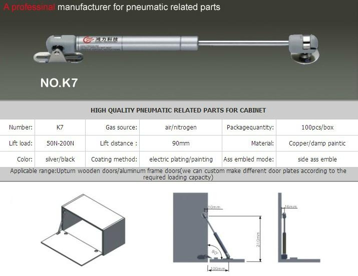 Gas Spring 100N - K7 - MINI (China Manufacturer) - Construction ...