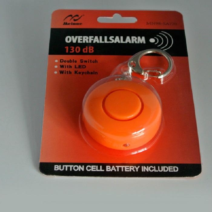 Portable alarm with round shape DIY wireless security systems personal ...