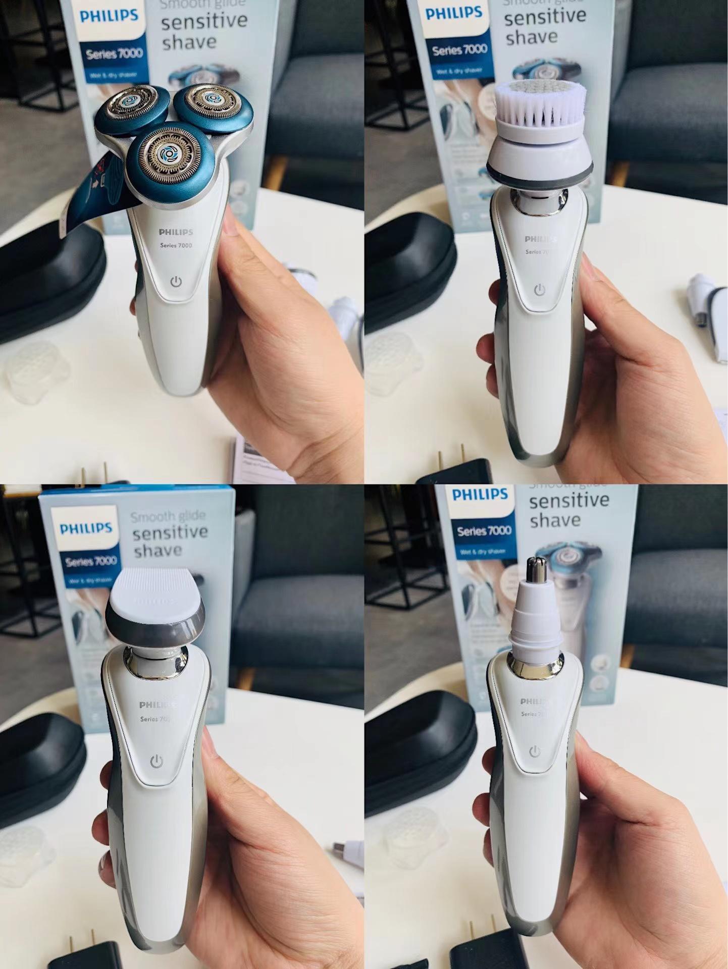 Philips Smooth Glide Wet & Dry Cordless Shaver Series 7000 for ...