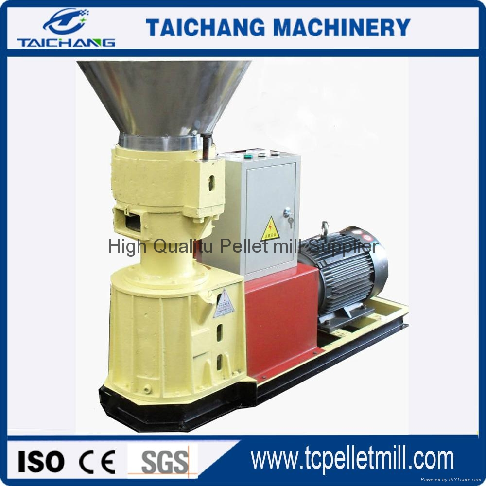 Flat die wood pellet mill - TCZL300 - Taichang (China Manufacturer ...