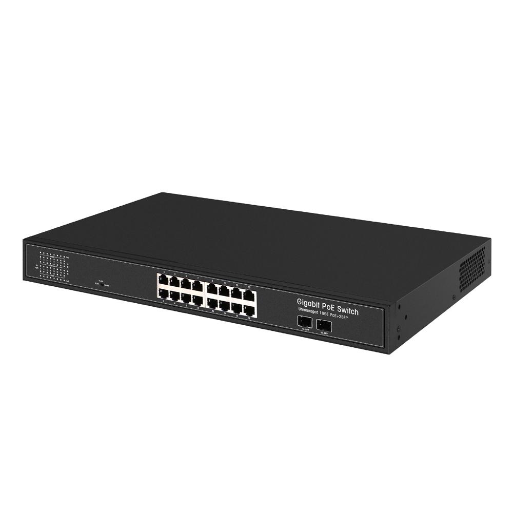 16*10/100/1000M POE SWITCH+2*GIGA SFP uplink - TS58P-16G-2S - POEplus ...