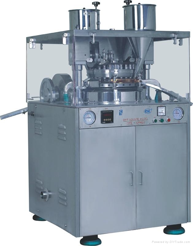Tablet Press - Double Rotary Tableting Machine GMP Model (India ...