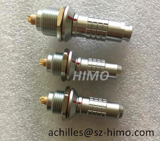 compatible lemo 3pin 7pin 8pin 0K 1K ip68 waterproof push-pull ...