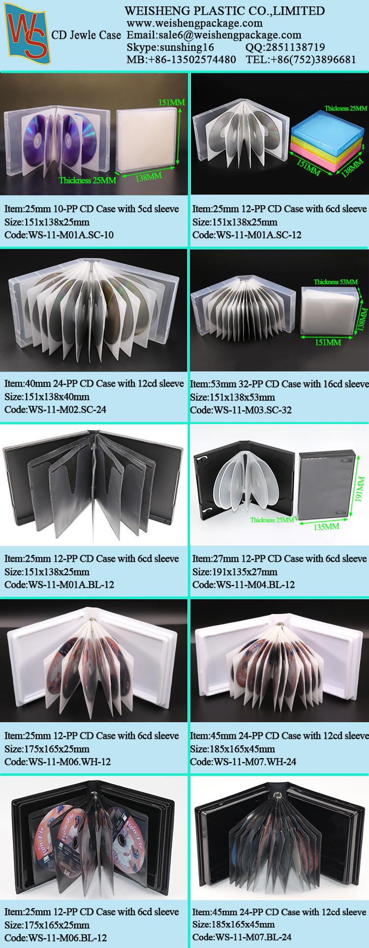 Clamshell CD CASE - WS-11-N01 - weishengpackage (China Manufacturer ...
