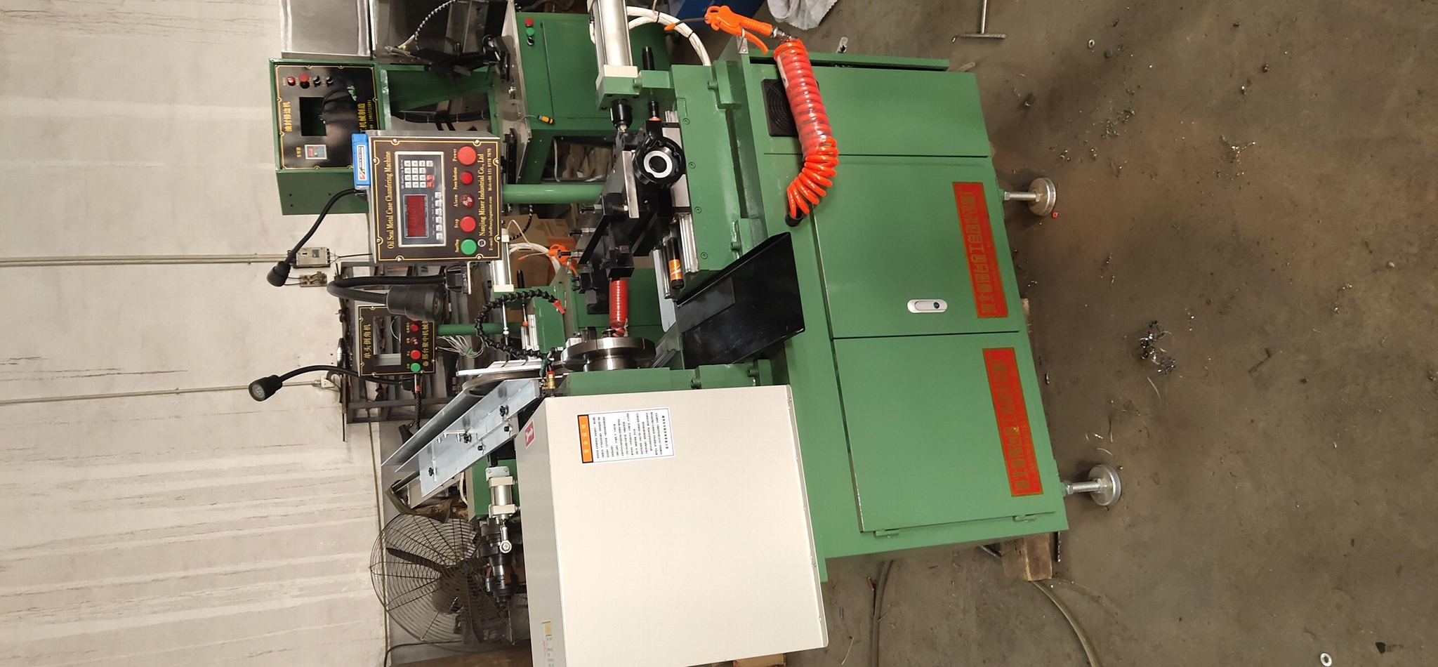 Automatic Oil Seal Iron Case End Cutting&Beveling Machine - D120-220 ...