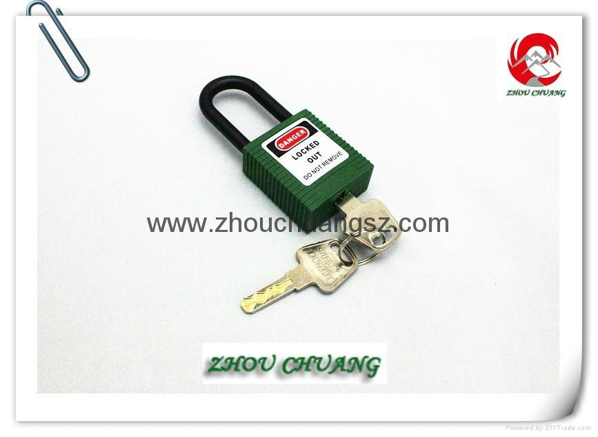 High Visibility Lockout Isolation ABS Safety Padlock - ZC-01 ...