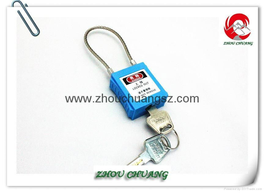 High Visibility Lockout Isolation ABS Safety Padlock - ZC-01 ...