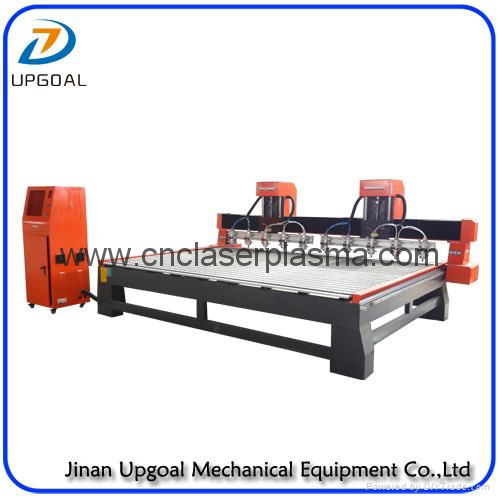 10 Heads 10 Spindles Furniture CNC Engraving Cutting Machine 2500 ...