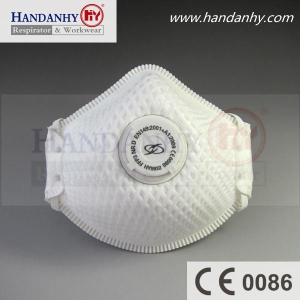 EN149 protective face maskFFP3D respirator dust masks - HY9932 (China ...
