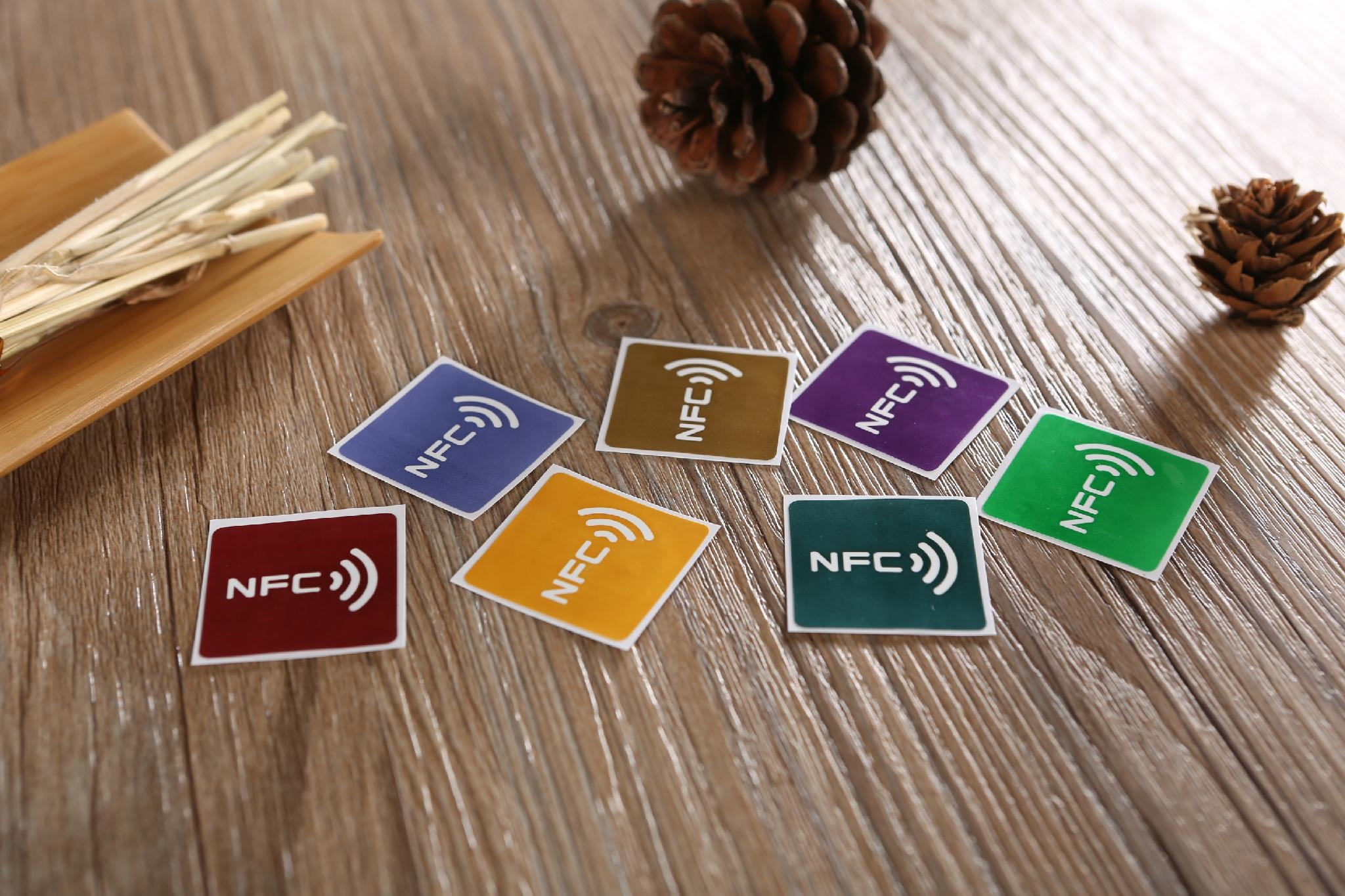 NFC Tags Stickers Ntag203 13.56Mhz for Samsung Galaxy S5 Note3 S4 Nokia ...