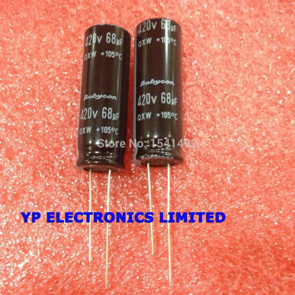 68UF 420V Ecap 420V68UF 12.5*35 Capacitor Aluminum Electrolytic 420V ...