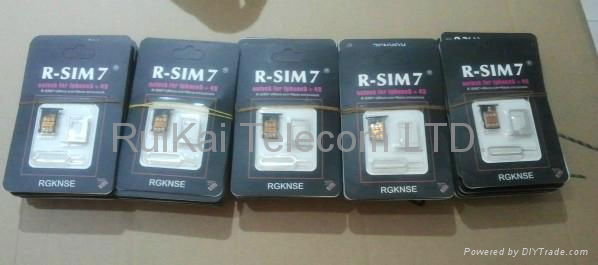 R-SIM 7 & R-SIM 7+ Unlock Sim Card for iPhone4S and iPhone5 (R-SIM 7 ...