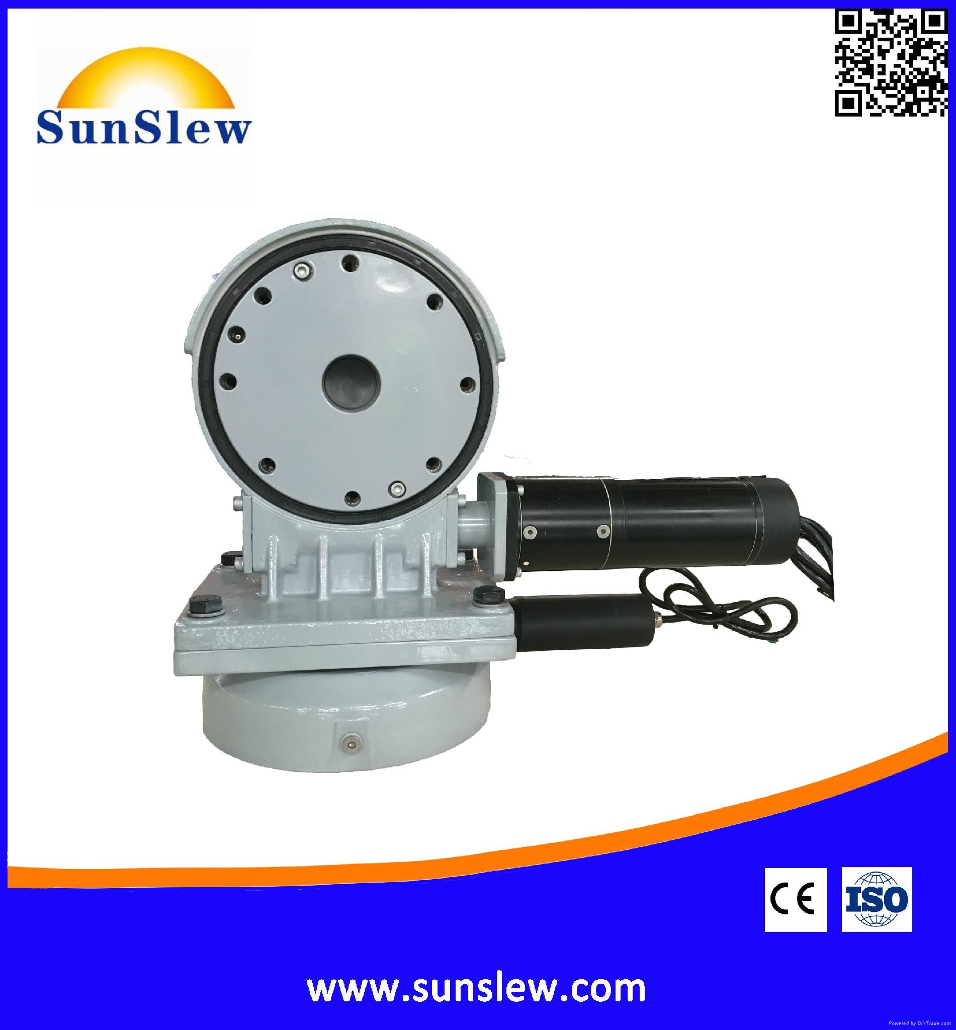 slewing drive PV solar tracker system SDD7 - SDD7-71 - SunSlew (China ...