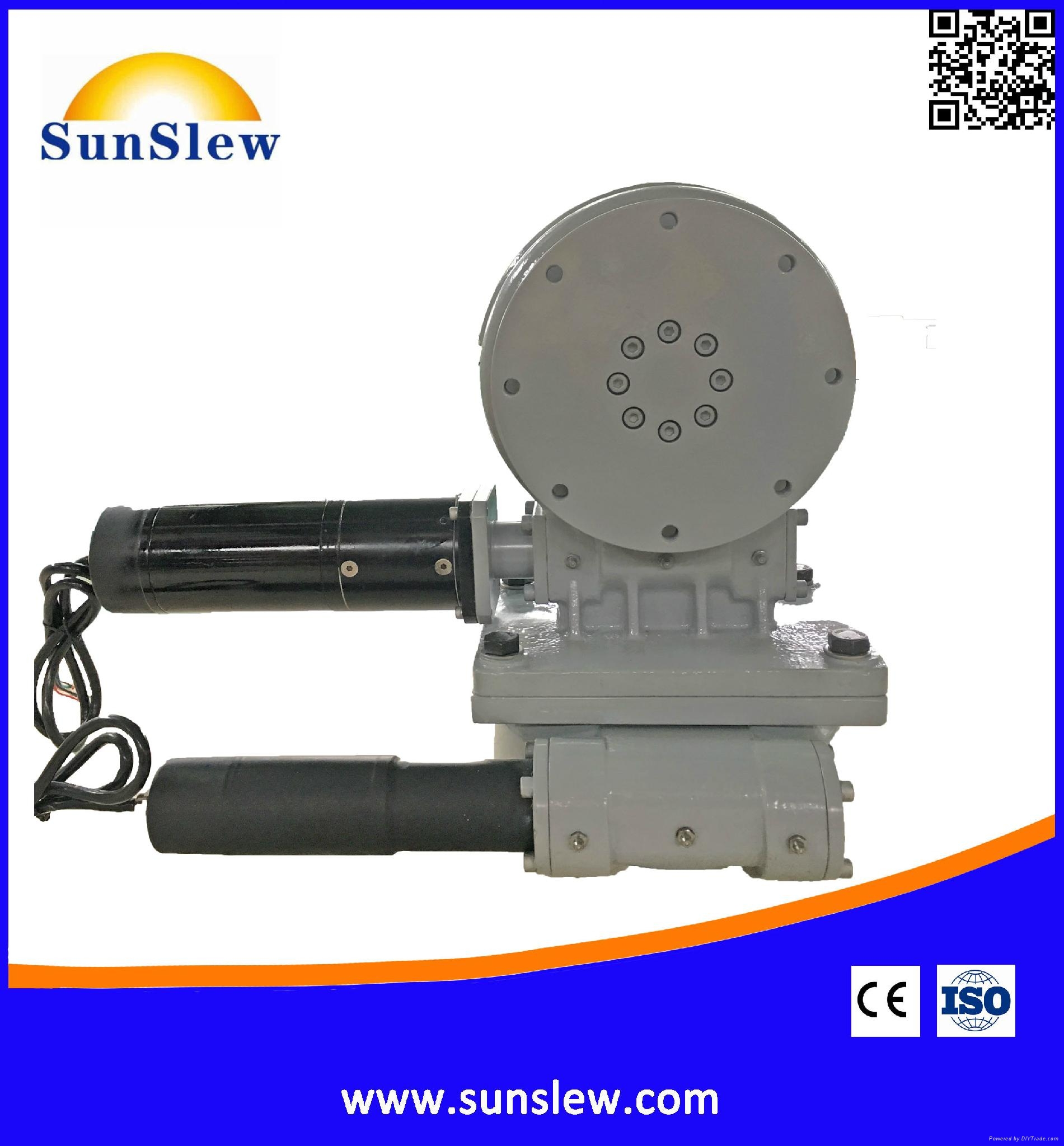 slewing drive PV solar tracker system SDD7 - SDD7-71 - SunSlew (China ...