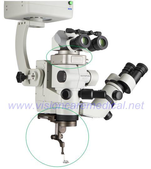 Ophthalmic Zeiss Leica Surgical Microscope MegaVue Lens & Image ...