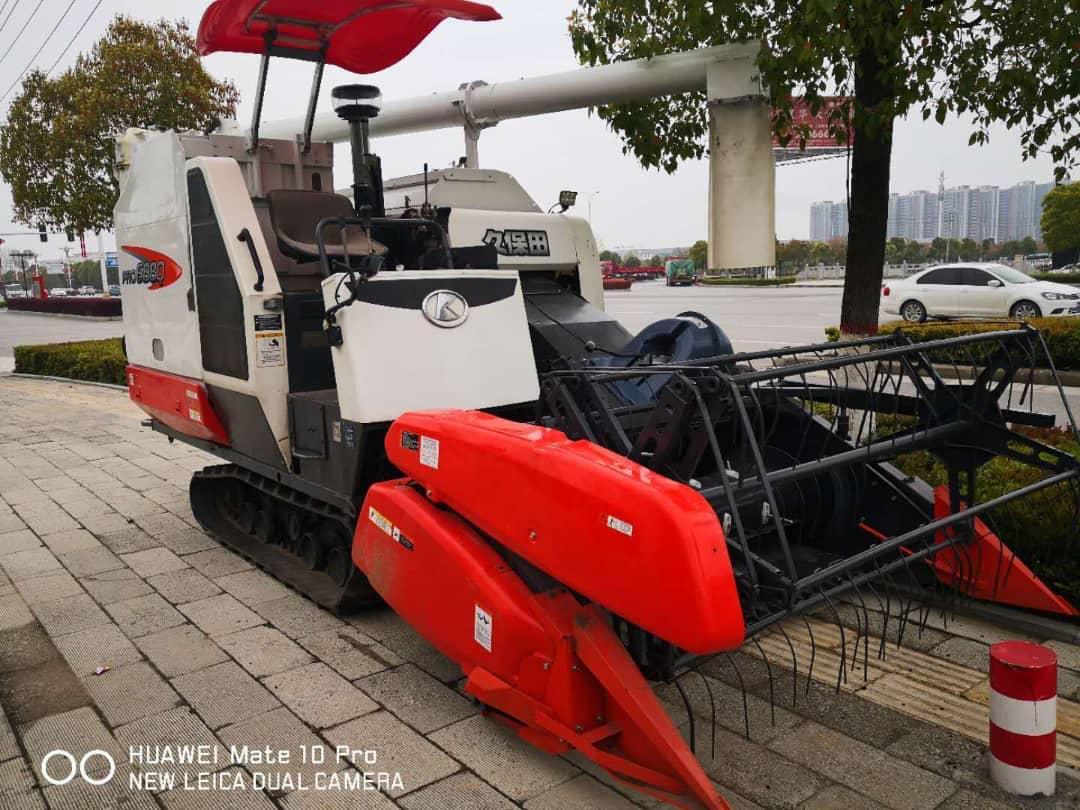 Used Old Second hand Kubota Rice combine harvesters - PRO688,PRO988 ...