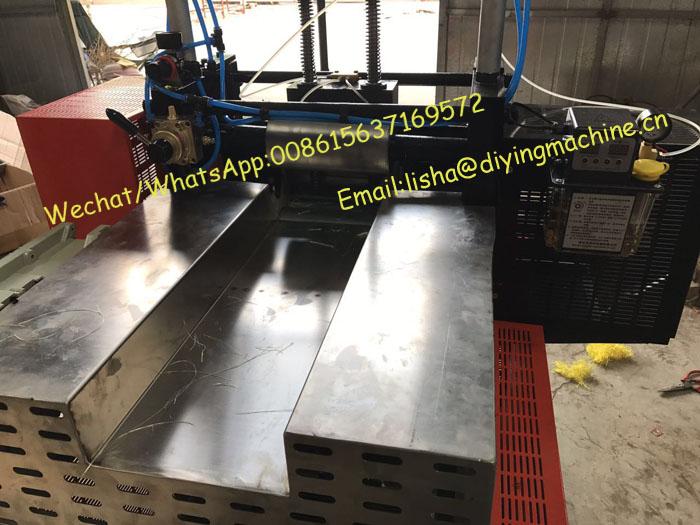 KLC-220A Basalt Fiber Roving Glass PP Cotton Fibreglass Fiber Chopping ...