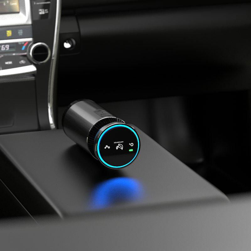 China Guangdong Negative Ion Ozone Car Air Purifier No Filter - XT ...
