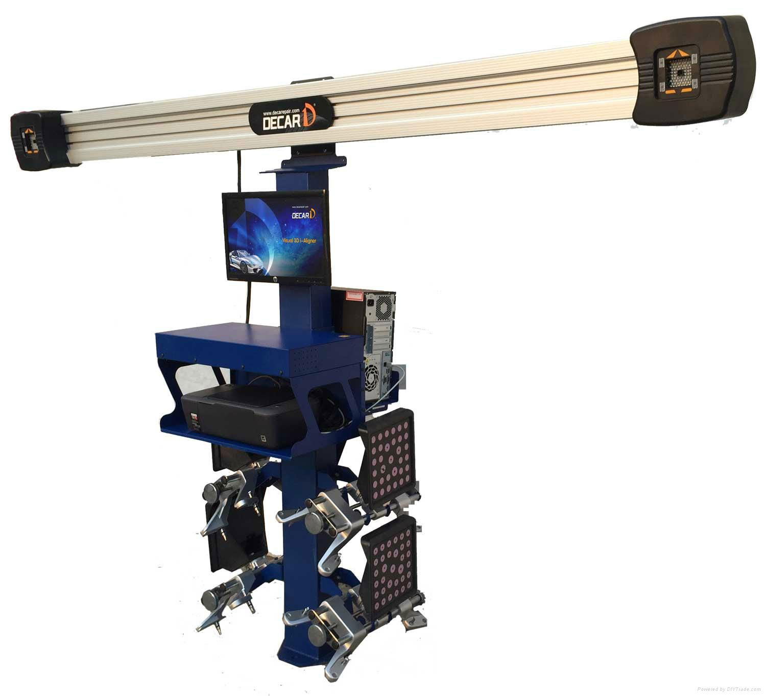 semi-automatic 3d camera wheel alignment - V3DI - DECAR (China ...