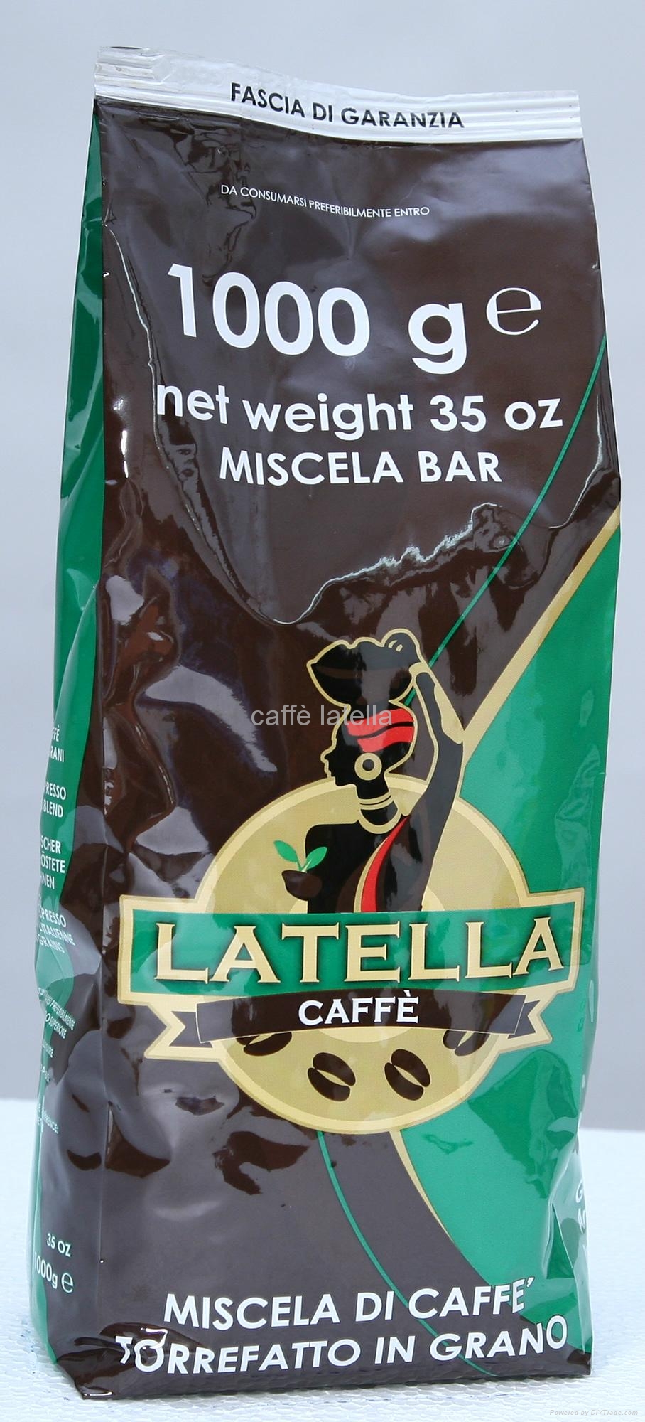roasted coffee beans - corposa - caffè latella (Italy Manufacturer ...