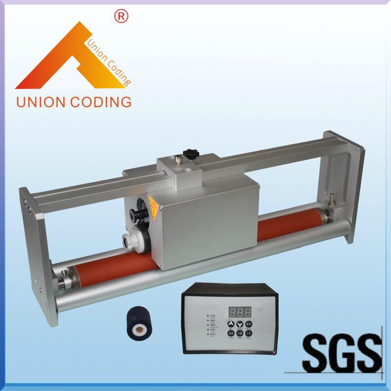 HZ100 Friction type inking batch coding printer for 36mm*32mm hot melt ink roll (China ...
