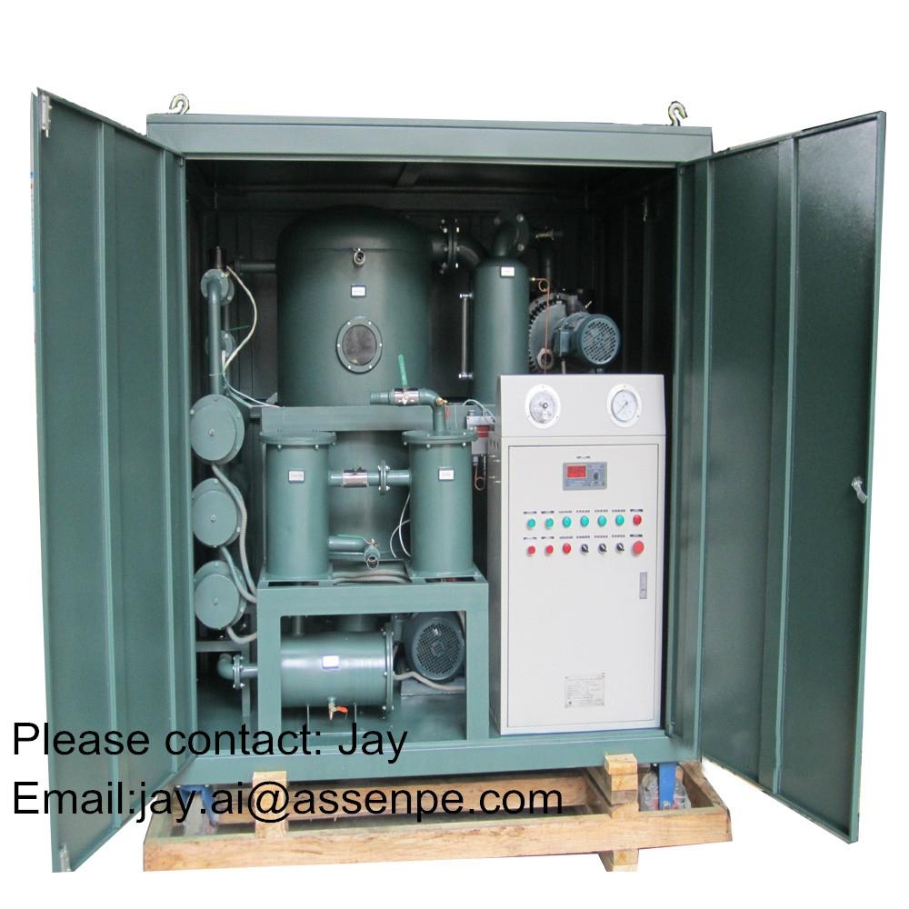 Double Stage Transformer Oil Purification system Plant - ZYD-30 - ASSEN ...