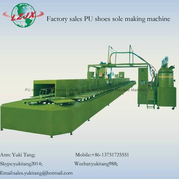 Polyurethane Safety Shoe Moulding Injection Machinery PU Sole Machine ...