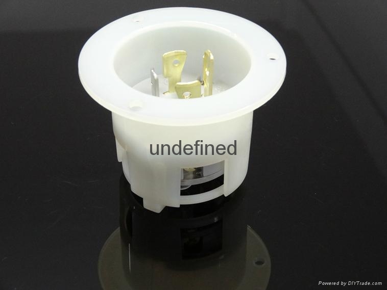 FLANGED INLET with 3pole 4 wire grounding - HDL1420P - BOSSLYN (China ...