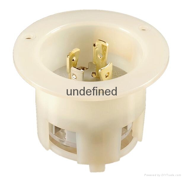 FLANGED INLET with 3pole 4 wire grounding - HDL1420P - BOSSLYN (China ...