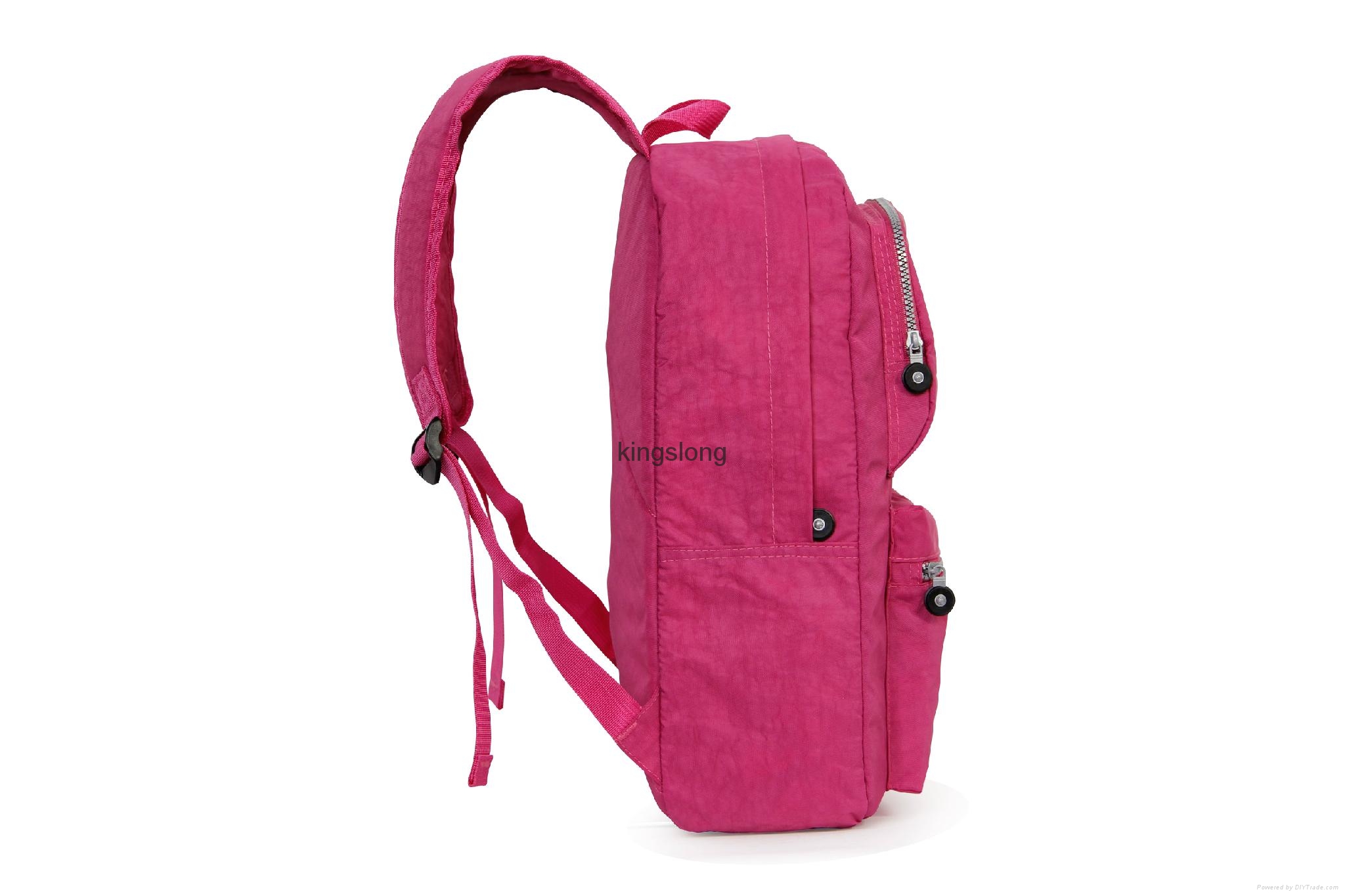 2016 customized nylon high quality latest design school backpack with ...