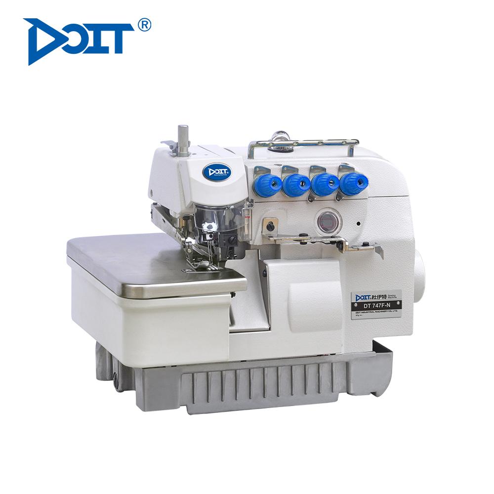 DT747 DOIT 4 Thread Flat Bed Overlock Sewing Industrial Machine (China ...