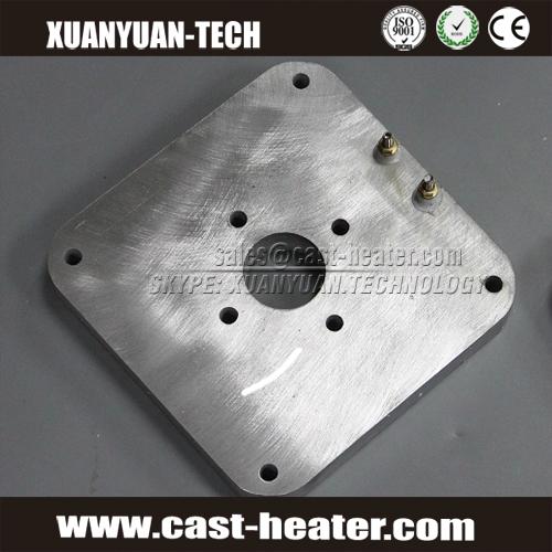 400V die cast aluminium heating plate with cooling tube - xuanyuan ...