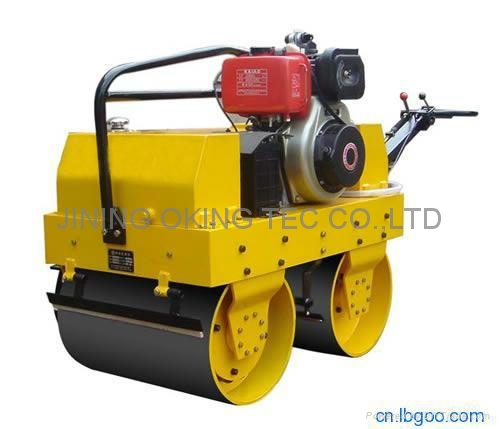 Double Drum Vibratory Pedestrian Roller - OKR-S600C (China Manufacturer ...