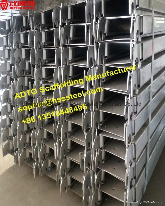 OSHA scaffold steel plank metal walkboard decking for pipe scaffolding ...