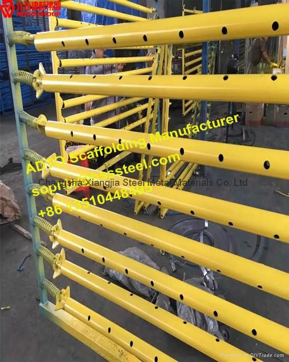 paint HDG adjustable scaffolding prop | SGS steel props | ANSI shoring ...