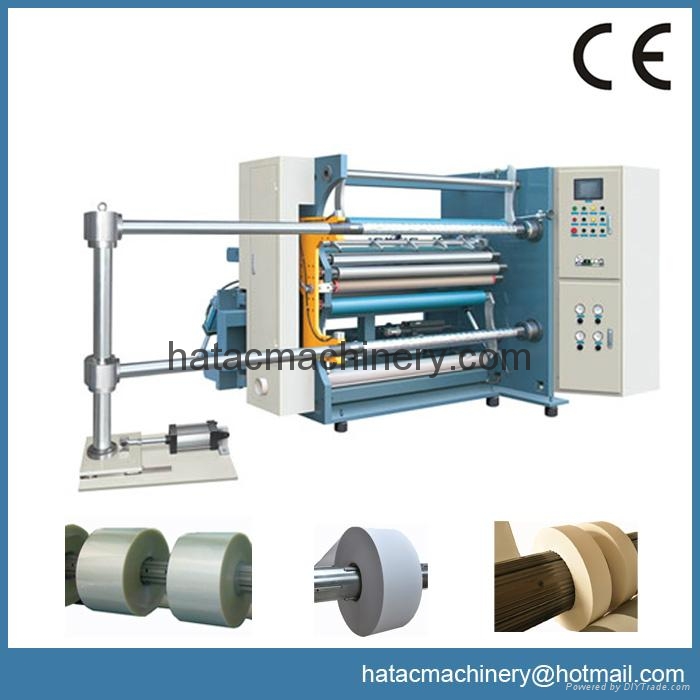 High Speed Paper Reel Slitter Rewinder - HTFQ-1300C - HATAC (China ...