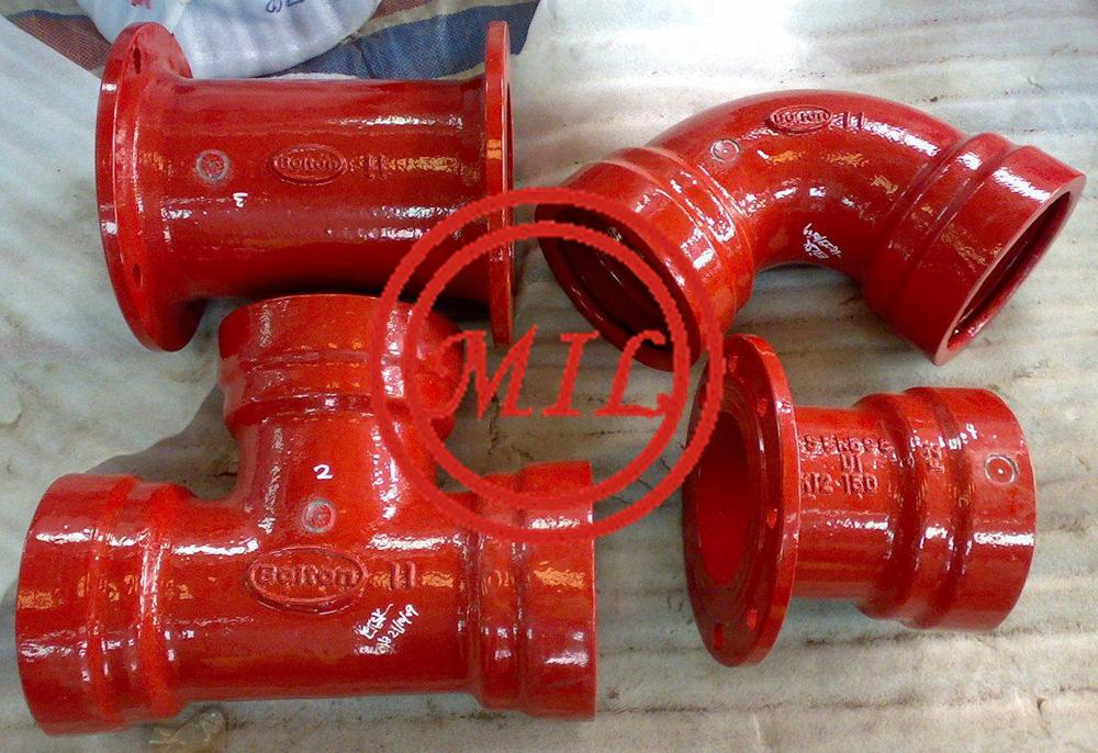 ASTM A536 FM & UL Ductile Iron Grooved Fitting & Grooved Coupling (China Manufacturer) - Pipe ...