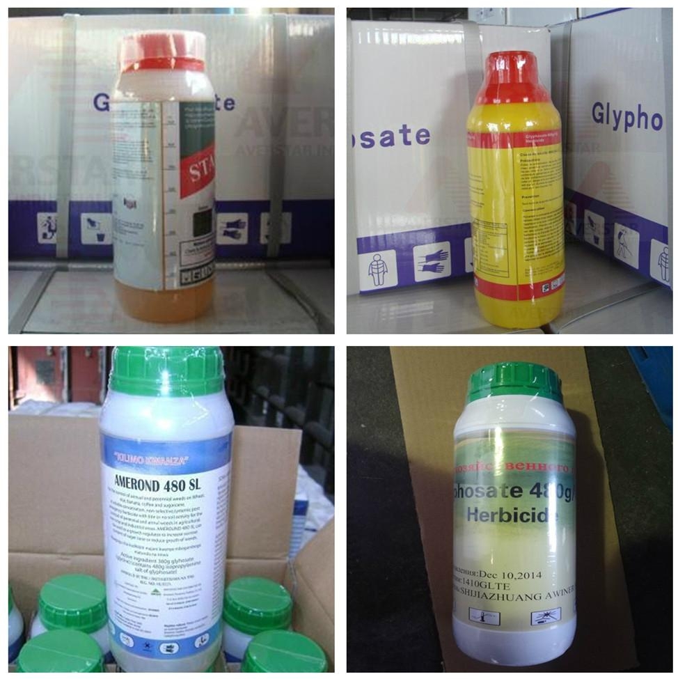 agrochemical rice weedicides herbicide GLYPHOSATE 41%SL 480G/L SL ...