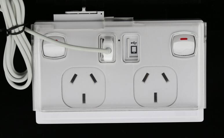 SAA certified AU standard Australia USB wall socket for iPhone and iPad ...