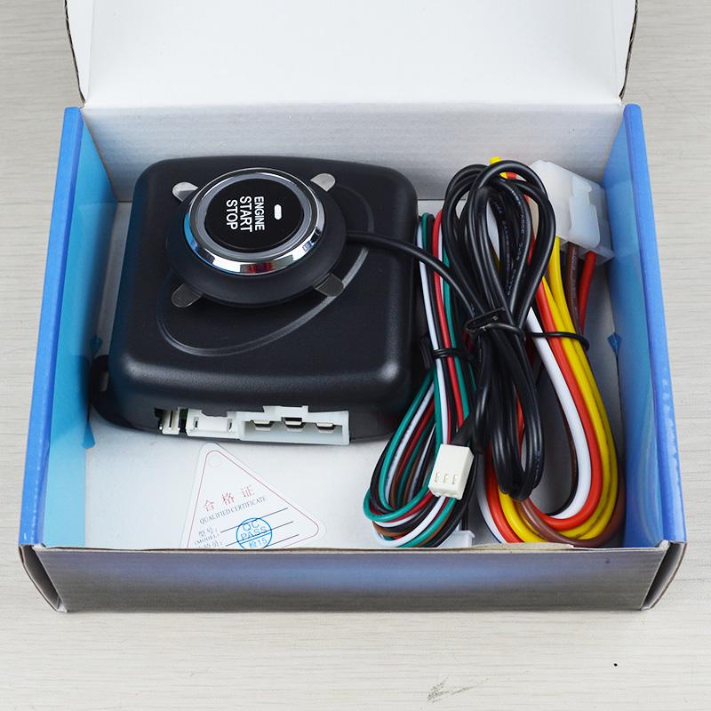 12V Auto Engine push button keyless entry system with start-stop car ...