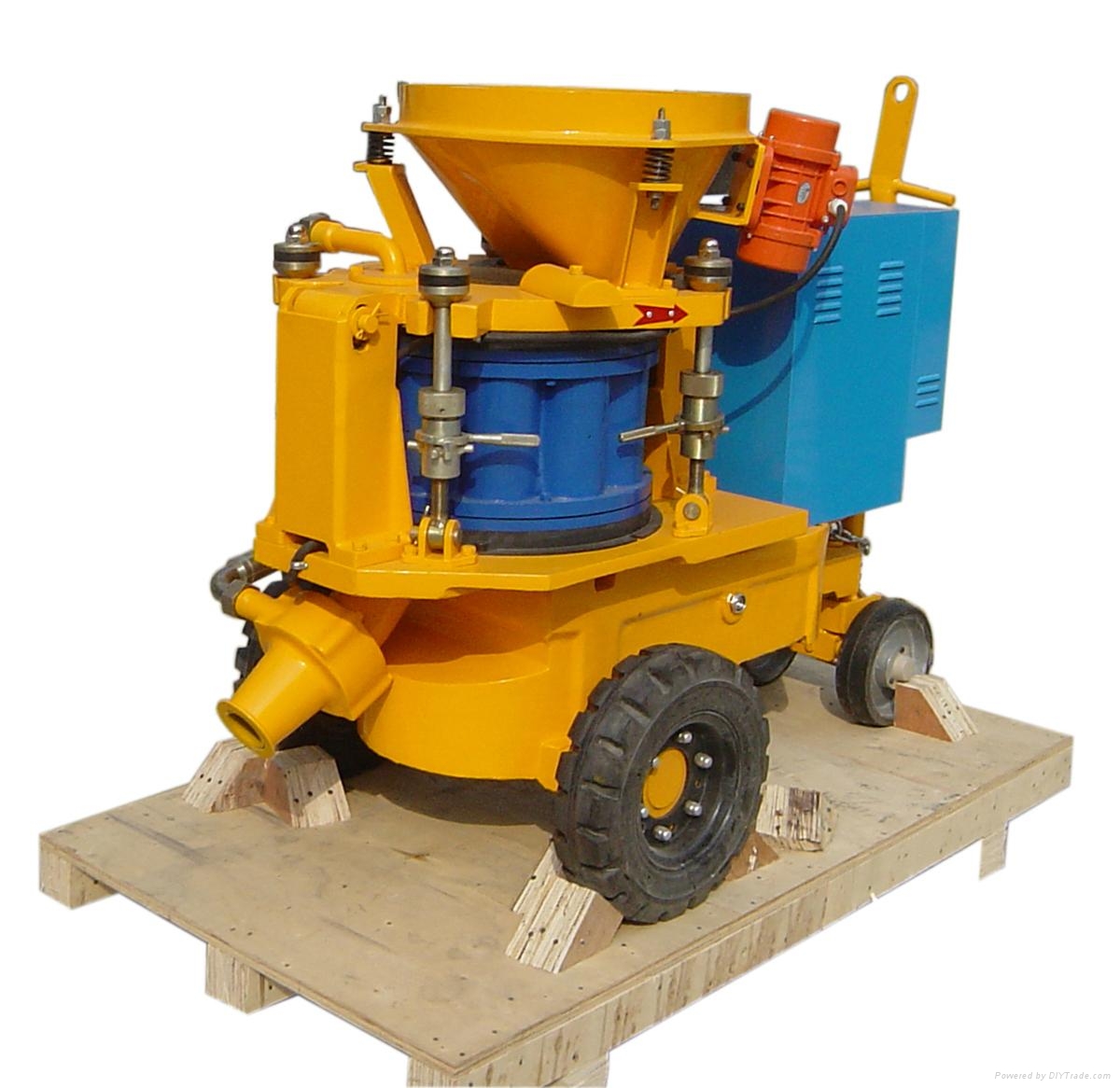 Dry mix Shotcrete Machine - GZ-9E - GAODE EQUIPMENT CO., LTD. (China ...