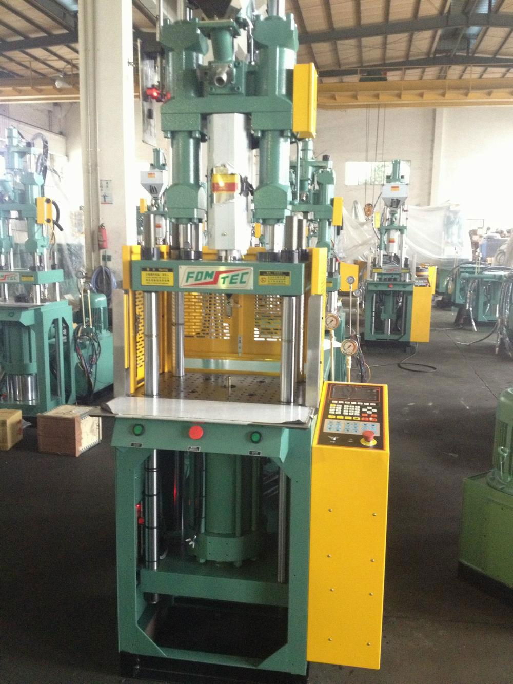 Small Vertical injection molding machine - FT-400 - FOMTEC (China ...