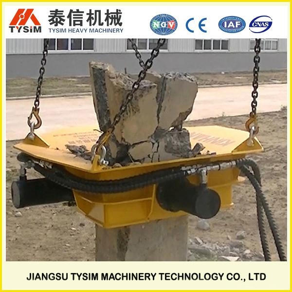hydraulic pile crusher KP400S - TYSIM (China Manufacturer ...