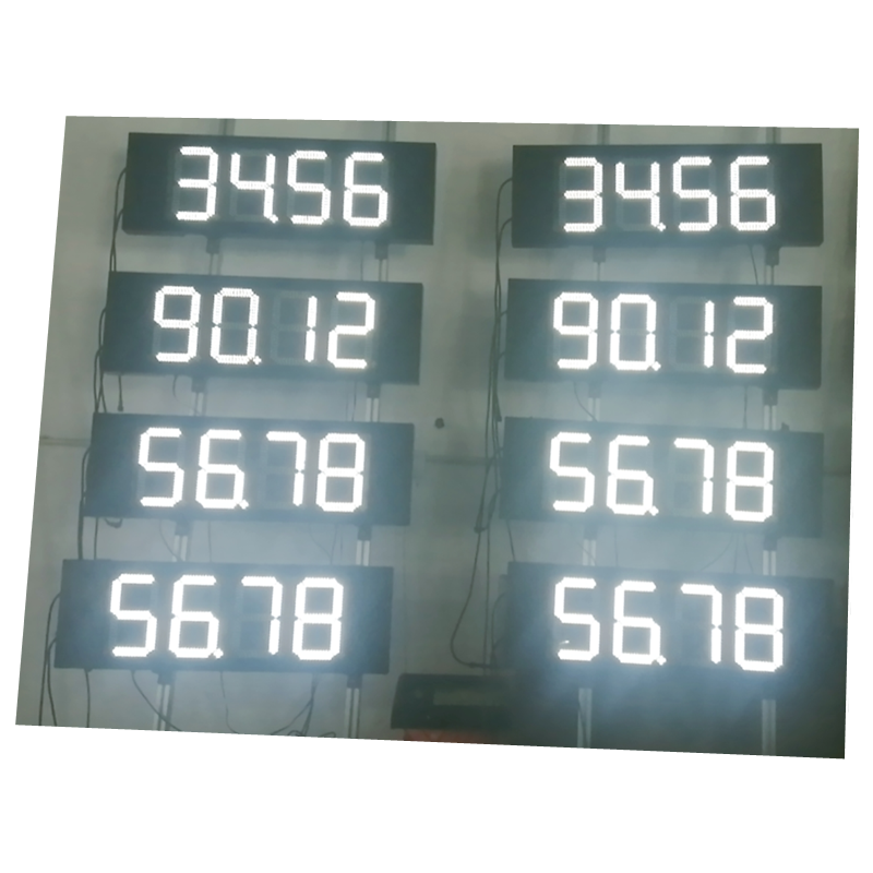 Waterproof LED digital signage and displays gas pricedisplay for Gas ...