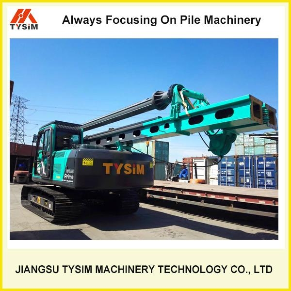 Super rotary drilling rig KR80A from TYSIM TOP pile machinery (China ...