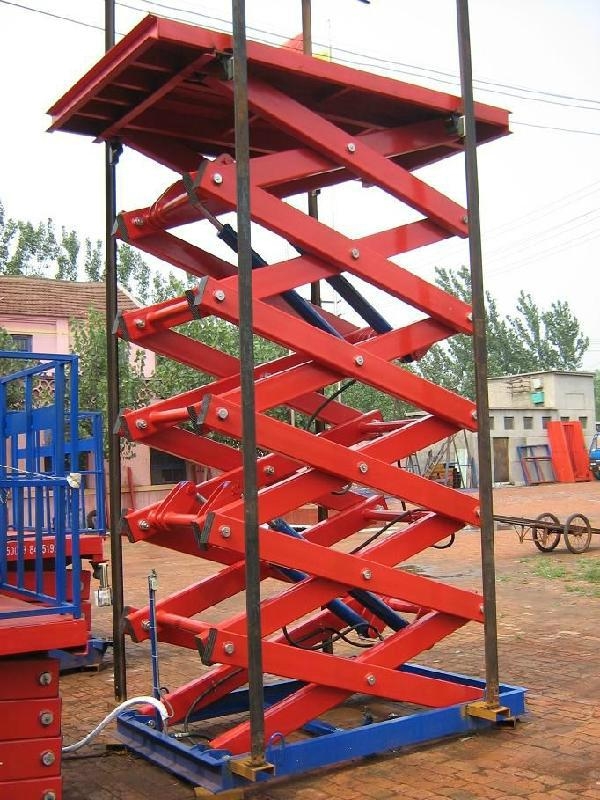 3.stationary hydraulic lift platform for industrial use - sjg - true ...